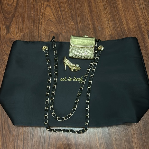 ooh la lovely | Bags | Ooh La Lovely Black Bag Vintage Whiting And ...